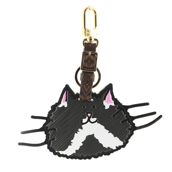Louis Vuitton | Other | Louis Vuitton Cat Bag Charm And Key Holder ...
